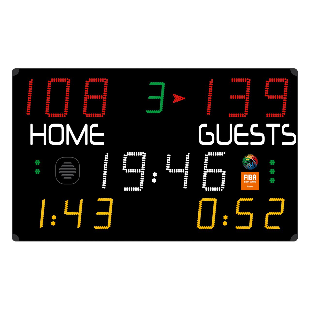 MB7000 - FIBA Approved Scoreboard | Universal Services