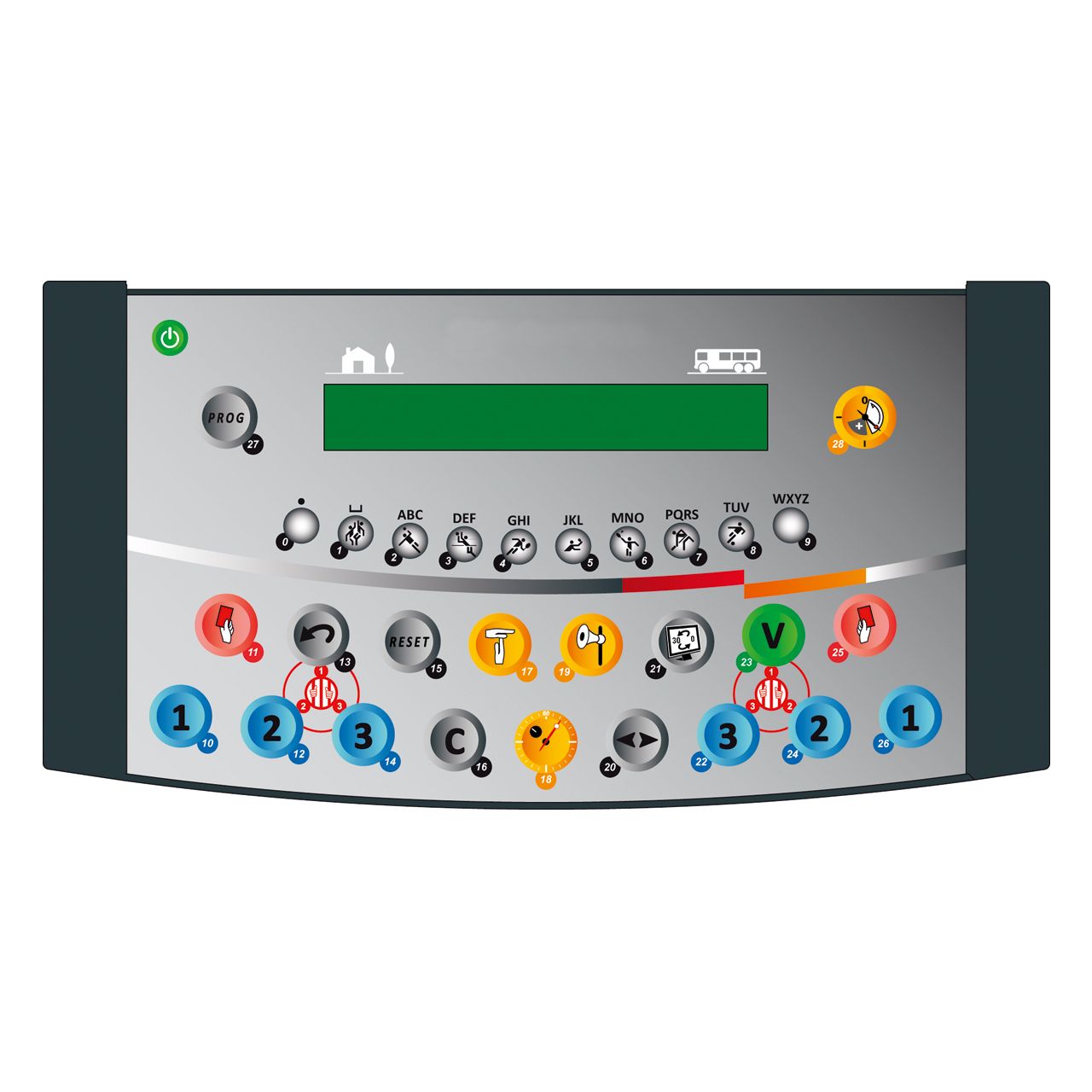 MD7000 - Radio Controlled Electronic Scoreboard | Universal Services