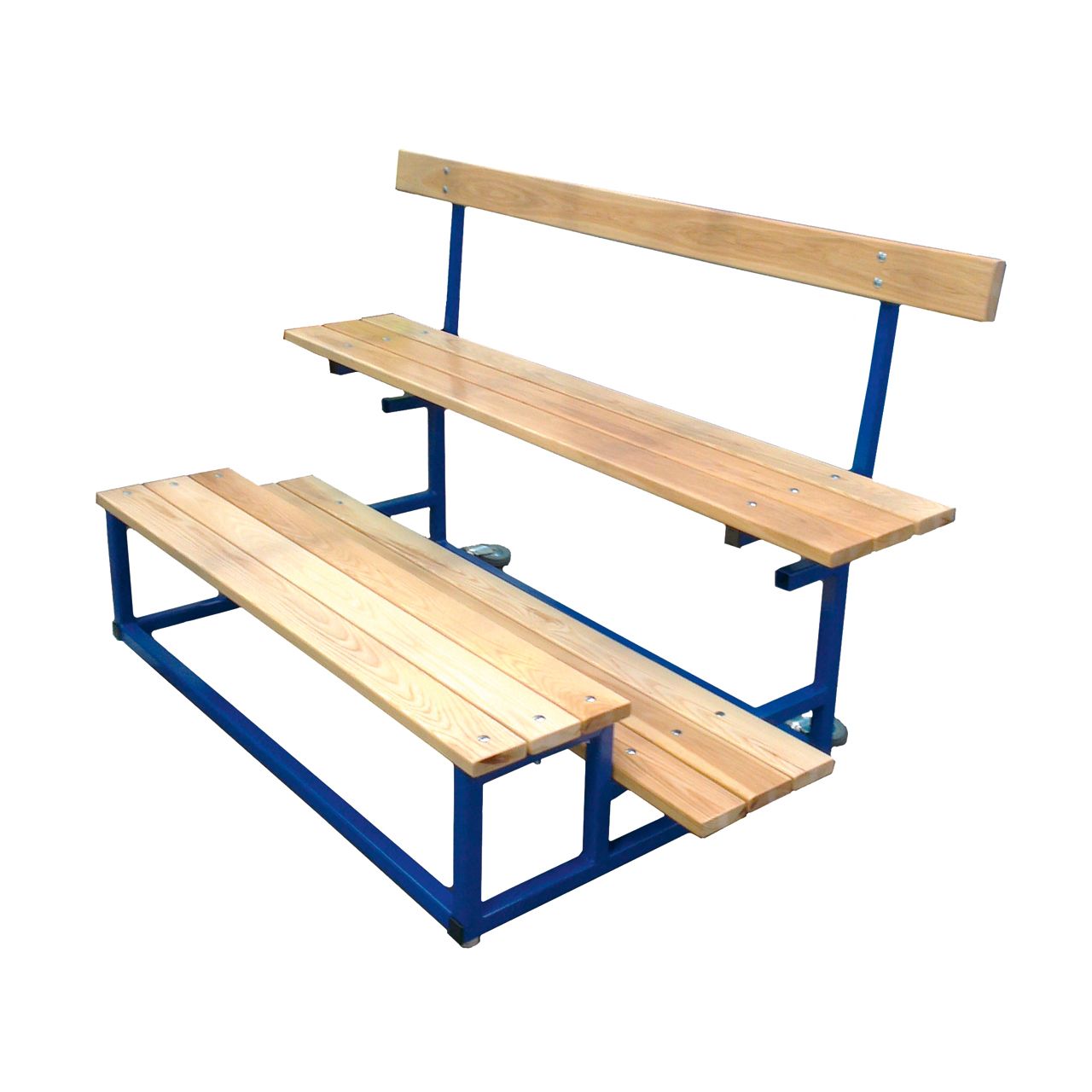 2-Tier Portable Wheelaway Seating | Sports Halls | Universal Services
