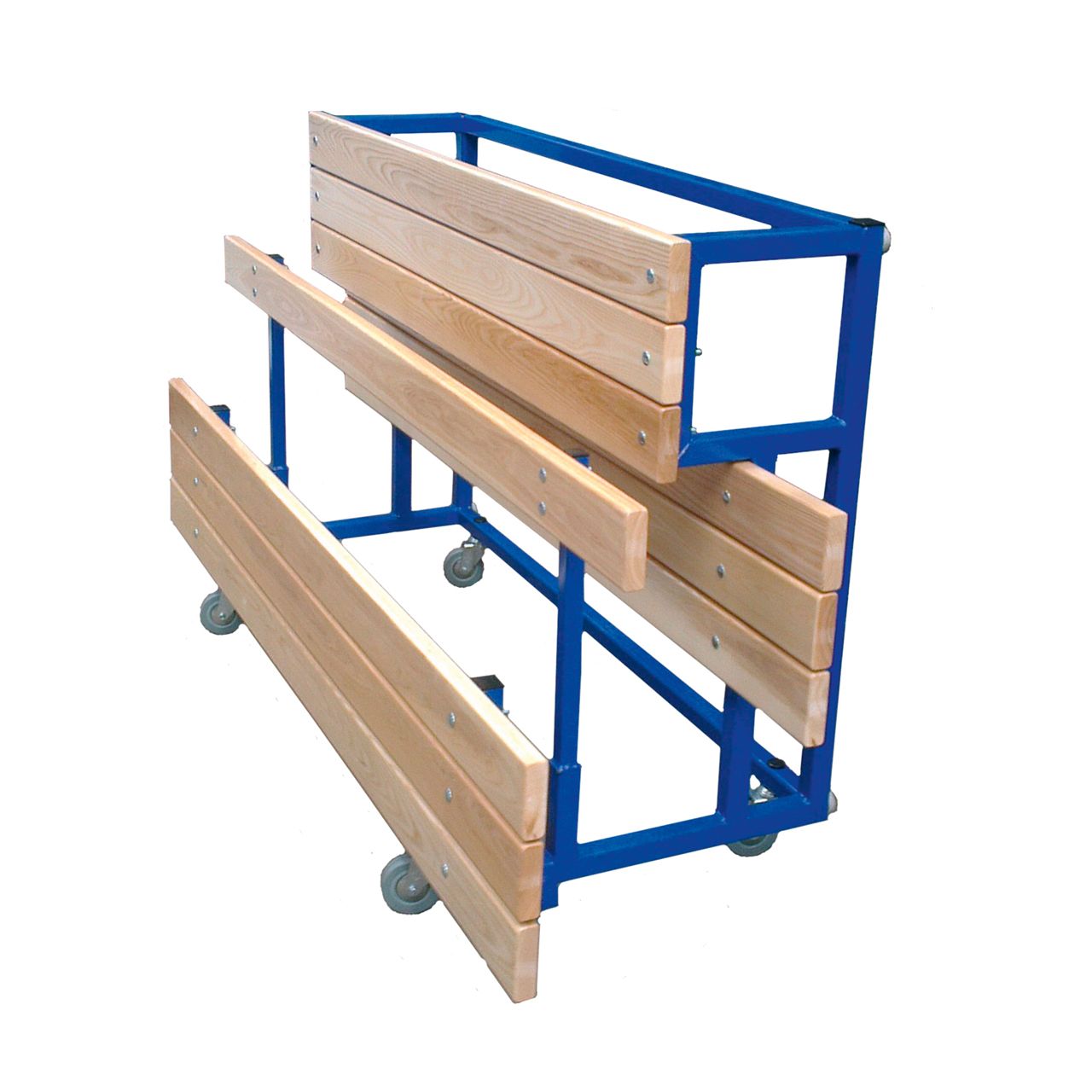 2-Tier Portable Wheelaway Seating | Sports Halls | Universal Services