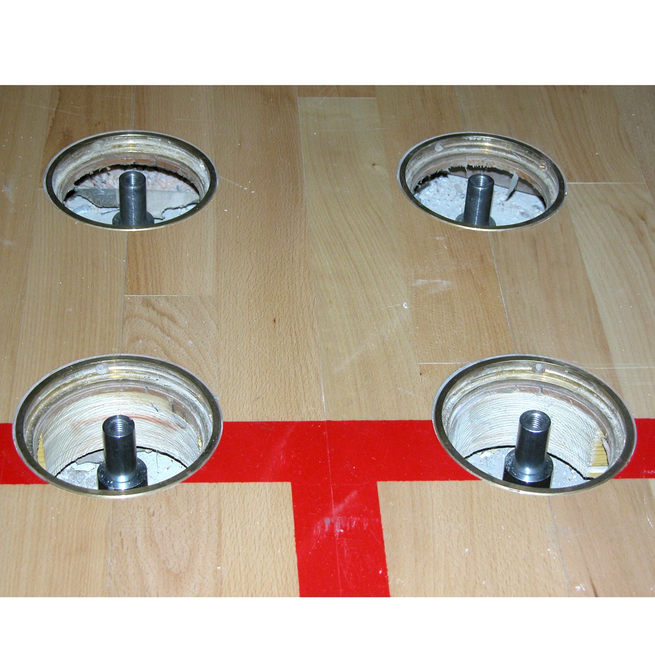 Games Post Floor Plugs - Telescopic | Universal Services